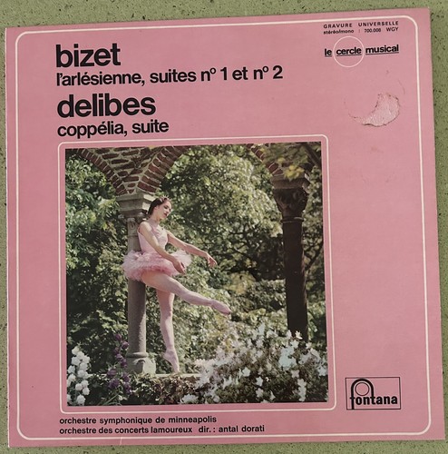 Bizet l'Arlésienne Delibes Coppélia Antal Dorati Disque 33 tours Vinyle ...