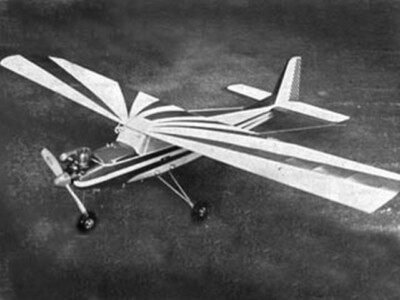 Aerobatic Ray A-Ray 52" WS RC Radio Control Airplane Printed Plans ...