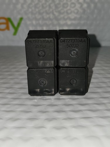 04727370AA MOPAR CHRYSLER DODGE JEEP Mini Relay 4 Pack OEM | eBay