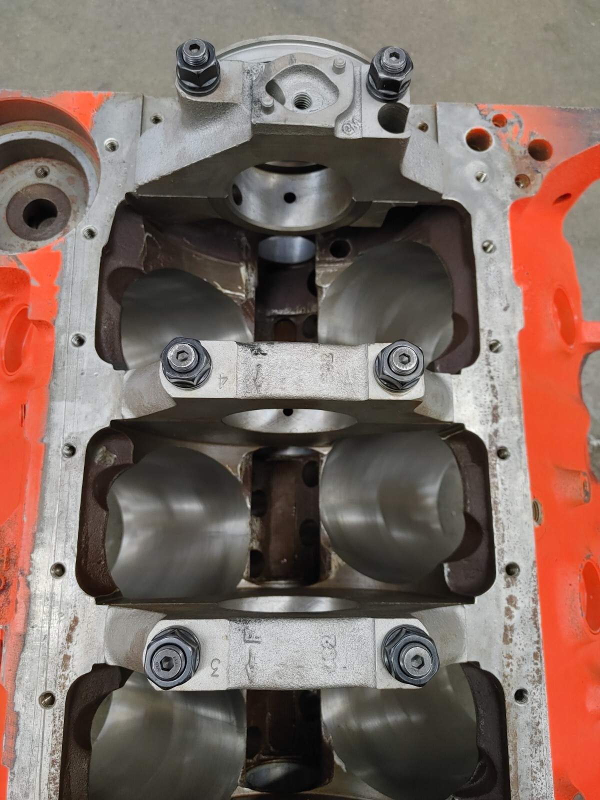 1969 1970 Big Block Chevy BBC 427 454 2 Bolt Main Block 3963512 512 K ...