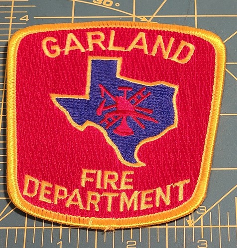 GARLAND TEXAS FIRE DEPARTMENT Embroidery Patch | eBay