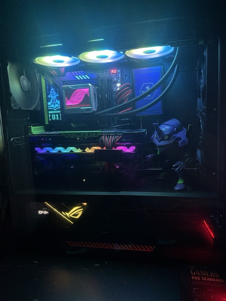 ASUS ROG Eva Edition Gaming PC Complete with Accessories Windows 11 Pro ...
