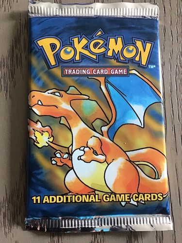 Pokémon TCG | Base Set Unlimited | One Booster Pack | Charizard Art New ...