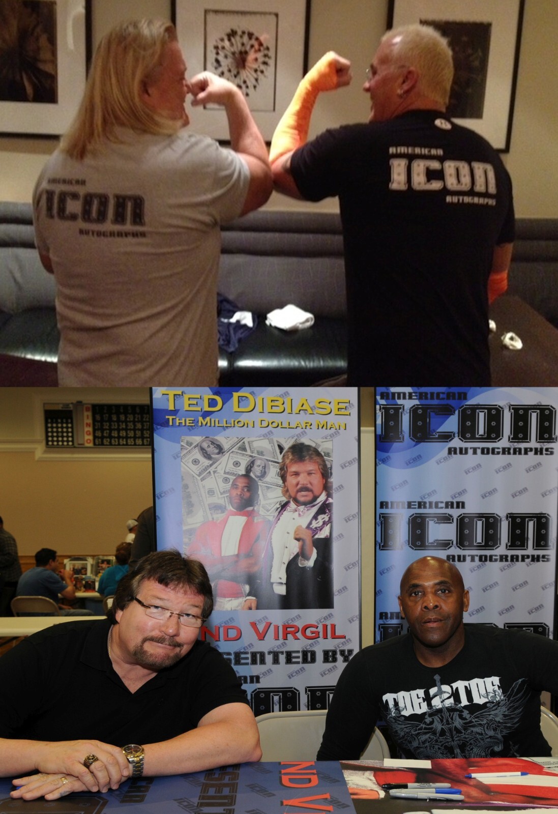 Diamond Dallas Page & Diamond Studd Scott Hall Signed WCW 8x10 Photo ...