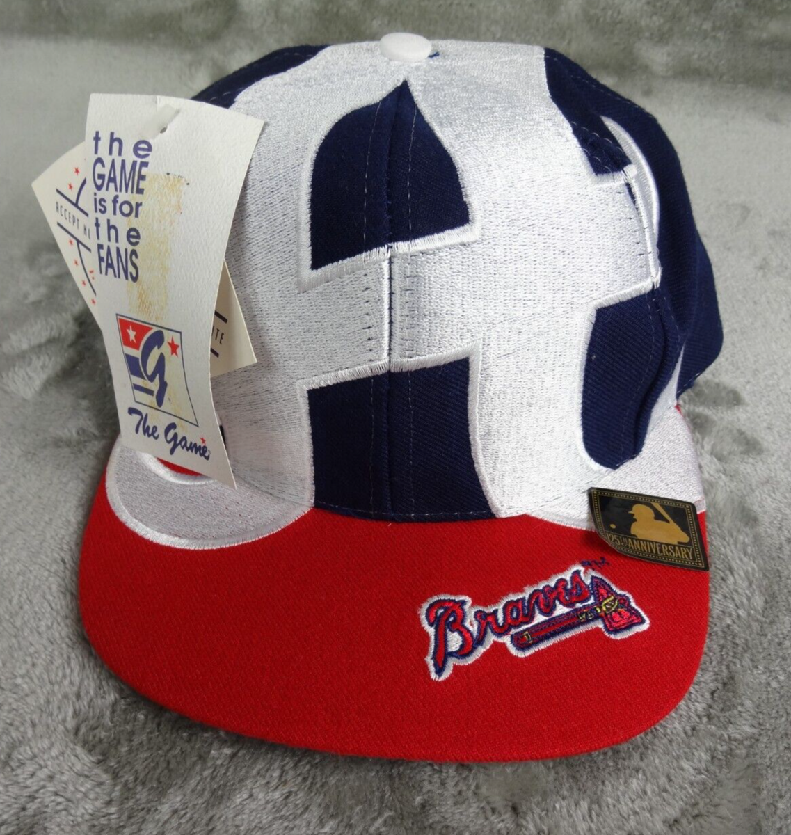 Atlanta Braves Throwback Logo Vintage NWT Atlanta Braves Big Logo The