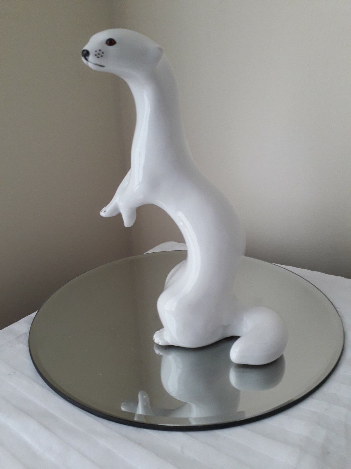 U.S.S.R. Russian stoat fine porcelain figure Lomonosov in good ...