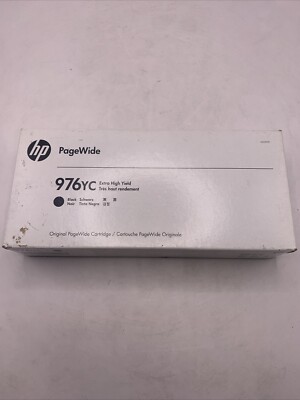 HP 976YC Extra High Yield Ink Cartridge - Black (L0S20YC) Brand New | eBay