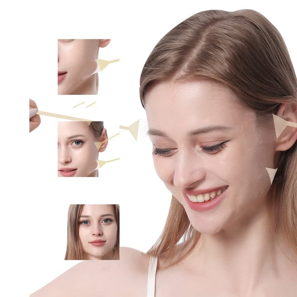 Power-lifter Invisible Face Tape Instant Face Lift Sticker Facelift ...