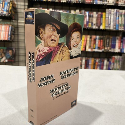 Rooster Cogburn And The Lady VHS Tape Movie John Wayne Western Film ...