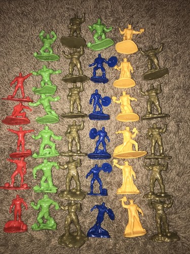 Marvel Mini Figures/Game Pieces Action lot mixed approx 2" Lot Of 34 | eBay