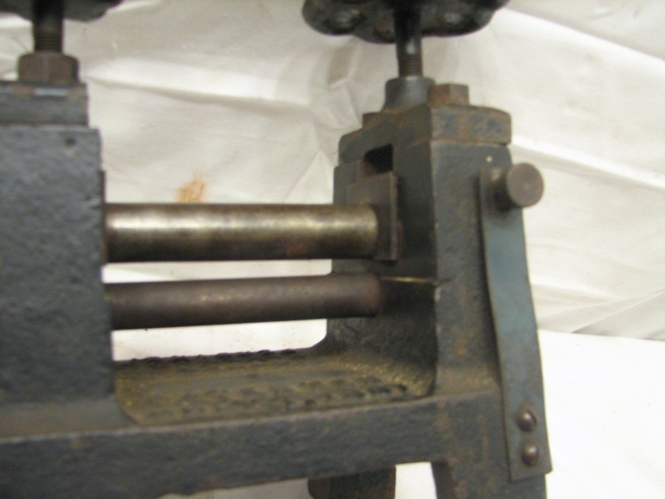 Early Patented Metal Turning Jenny Machine Tool July 1891 Roller ...