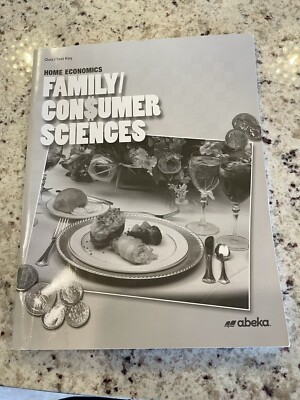 Abeka Home Economics Family Consumer Sciences Quiz & Test Key w Manuals ...