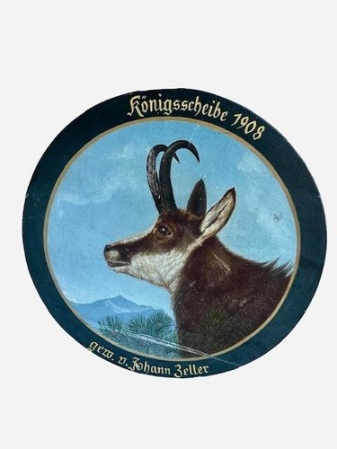 German Shooting Target 1908 Goat Chamois #90 | eBay