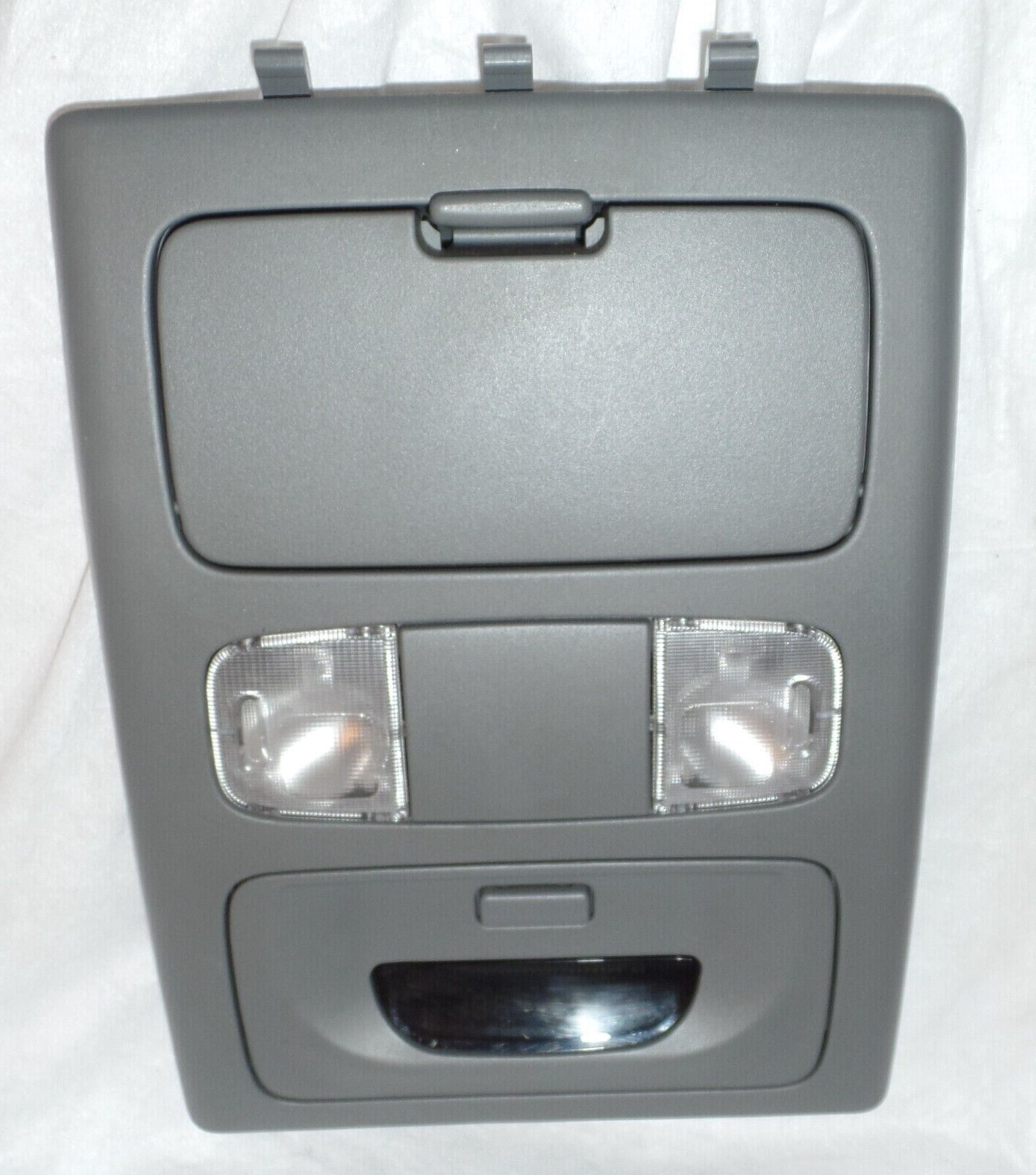 05-11 TOYOTA TACOMA Overhead Console Map Dome Light GRAY WITH COMPASS ...