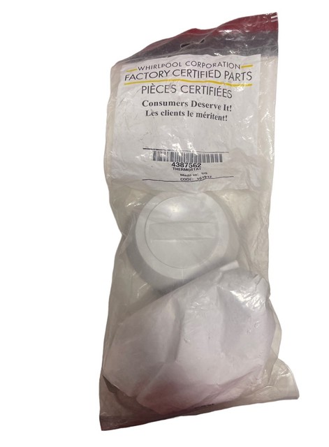 Whirlpool Thermostat Re 4387562 for sale online | eBay