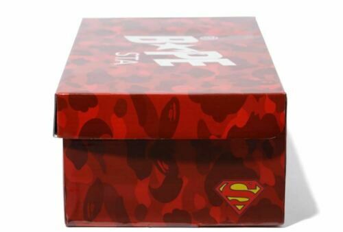 A BATHING APE BAPE X DC SUPERMAN BAPE STA LOW M1 US9 27.0cm New F/S | eBay