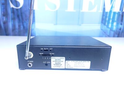 Plectron VHF Receiver 154.01 R900 FM Radio emergency alerting radio ...