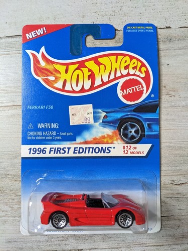 Vintage Hot Wheels 1996 First Editions Ferrari F50 14917 Collector #377 ...