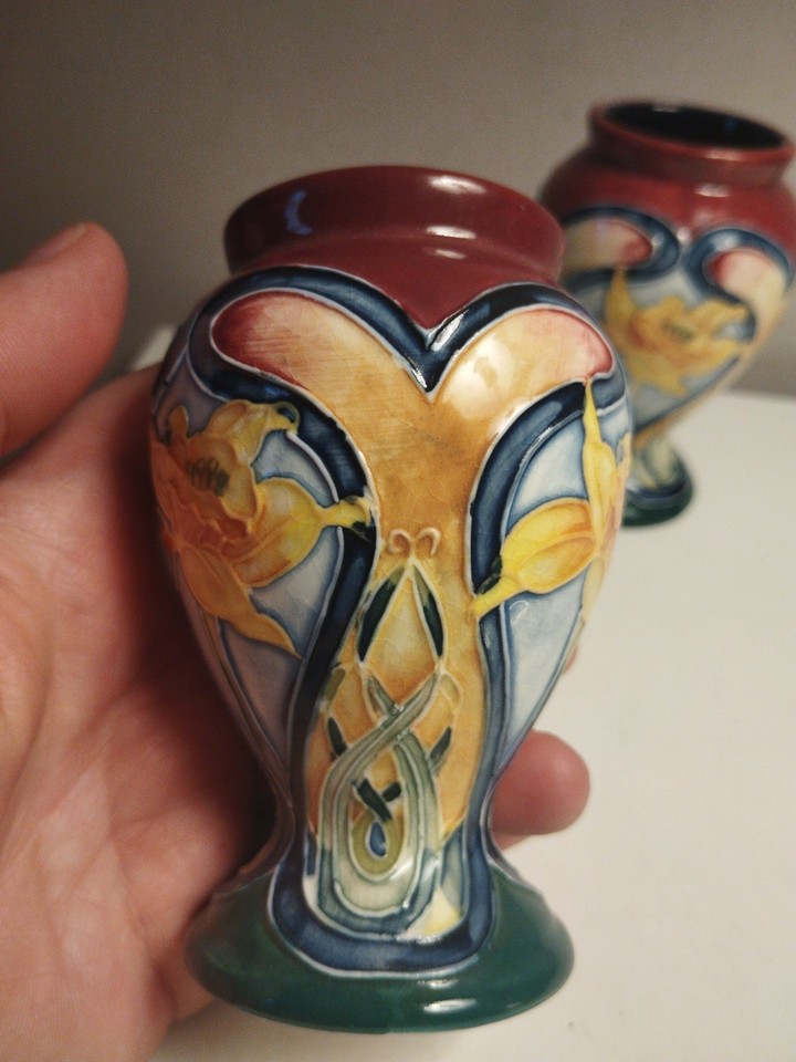 PAIR OF OLD TUPTON WARE VASES | eBay UK