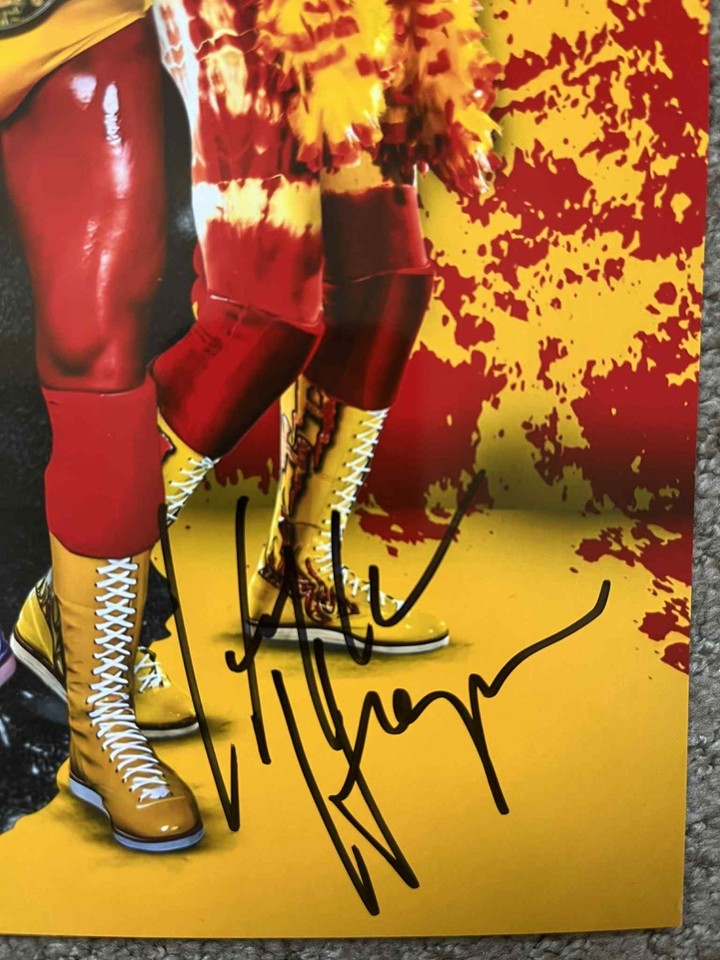 HULK HOGAN SIGNED 8X10 PHOTO PROOF WWF WCW WWE AUTOGRAPHED NWO | eBay