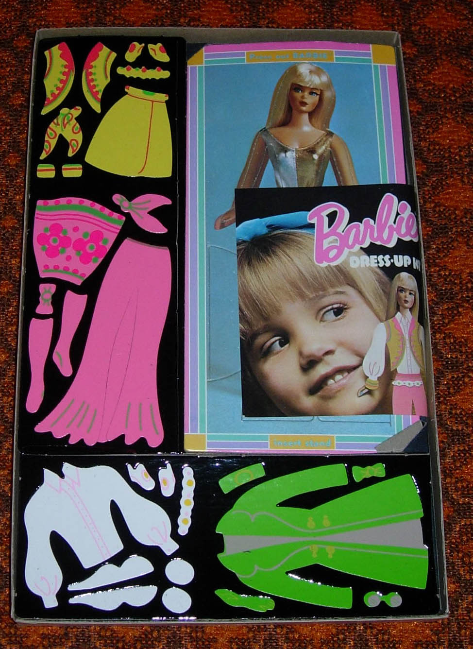 COLORFORMS BARBIE DRESS UP KIT MATTEL MIB UNUSED 1970 USA | eBay