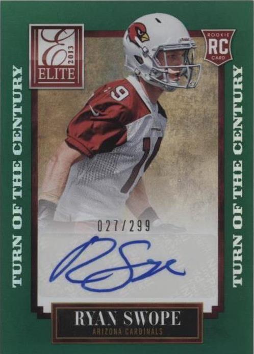 2013 Panini Elite - Rookie Ryan Swope #183 Turn of the Century Rookie ...