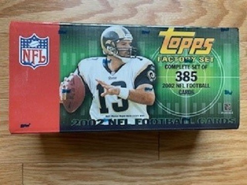 2002 Topps NFL Football Complete Sealed Factory Set 385 cards | eBay
