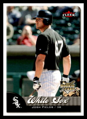2007 Fleer #332 Josh Fields Chicago White Sox Baseball Card NM Free ...