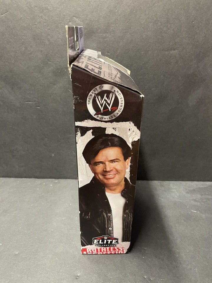 WWE Mattel Elite Ruthless Aggression Eric Bischoff Signed Autographed ...
