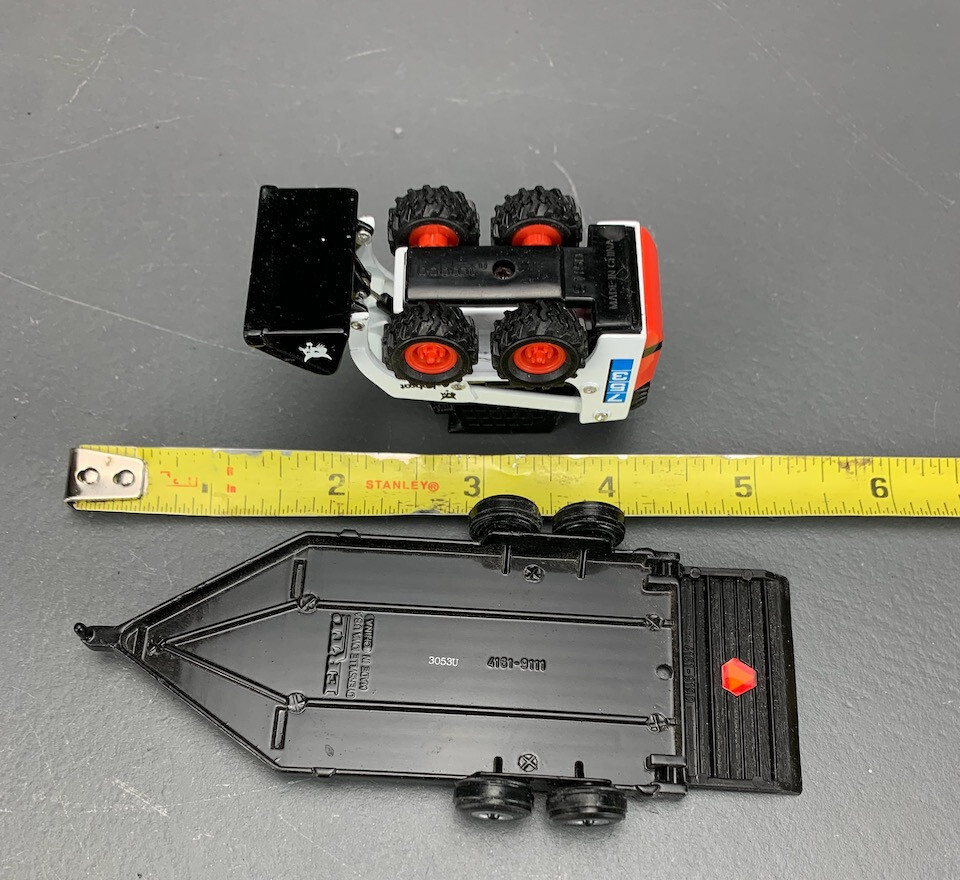 1:50 Ertl Diecast Bobcat 753 Skid Steer & Trailer D1239 | eBay