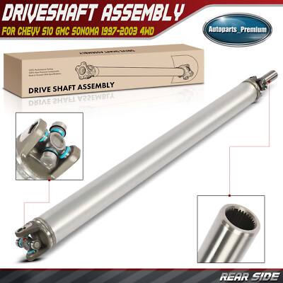 Rear Side Driveshaft Prop Shaft Assembly for Chevy S10 GMC Sonoma 1997 ...