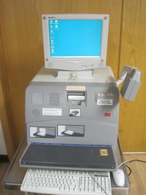 3M LIBRARY SYSTEMS 6210 SELF CHECKOUT SELFCHECK W/ SOFTWARE + LASER ...