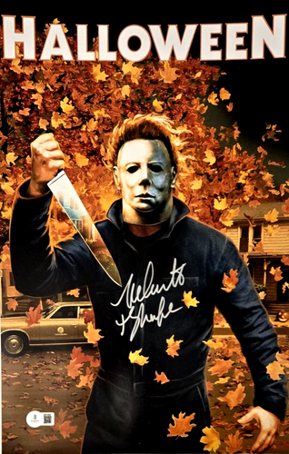 Nick Castle Signed Photo Michael Myers Halloween Horror Autograph 11x17 ...