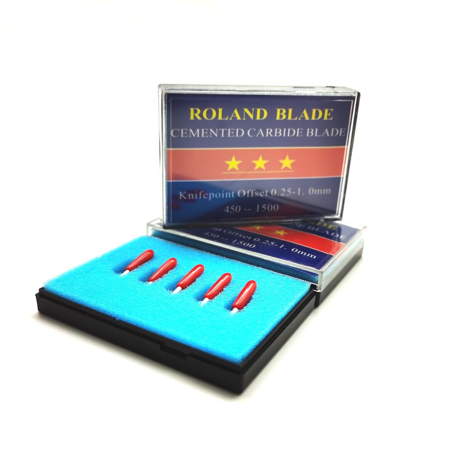 Roland Blades 45° 15PCS for Vinyl Cutting Plotter Cutter Plotter | eBay