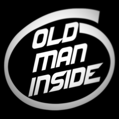 Old Man Inside Decal Sticker For Car Van Window Bumper Caravan 4X4 Be ...