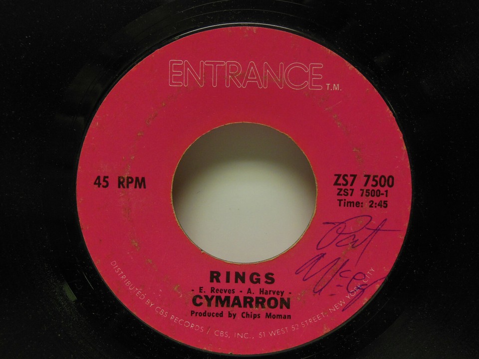 Cymarron: Rings / Like Children, 45 RPM VG+ | eBay