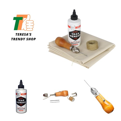 Complete Repair Kit for Canvas Tents, Pop-Up Campers, Tarps, Marine and ...