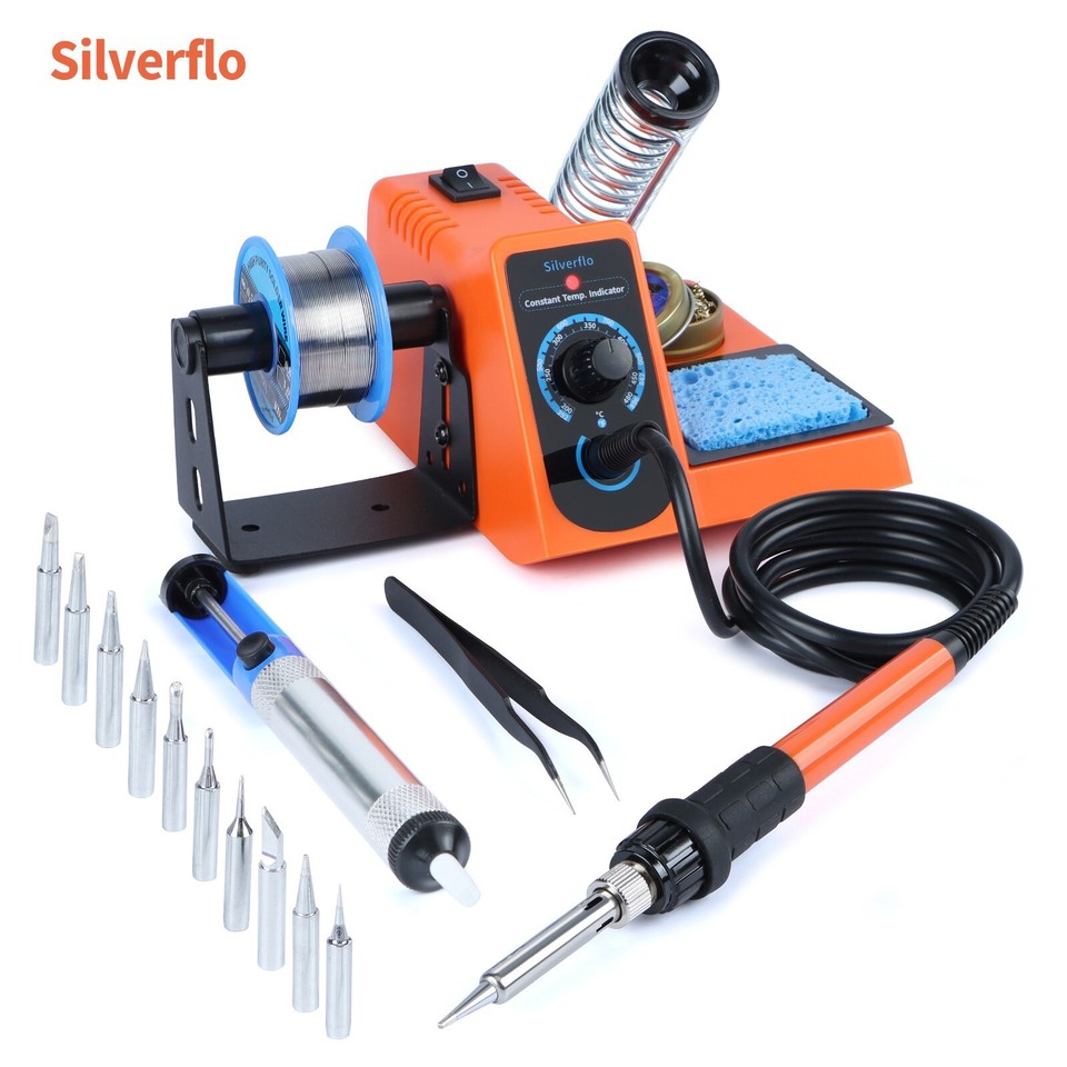 60W Precision Soldering Station Set for PCB Repair LED Display ESD Safe ...