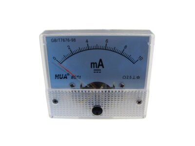DC 0-10mA Analog Needle Panel DC Current Ammeter 85C1 | eBay
