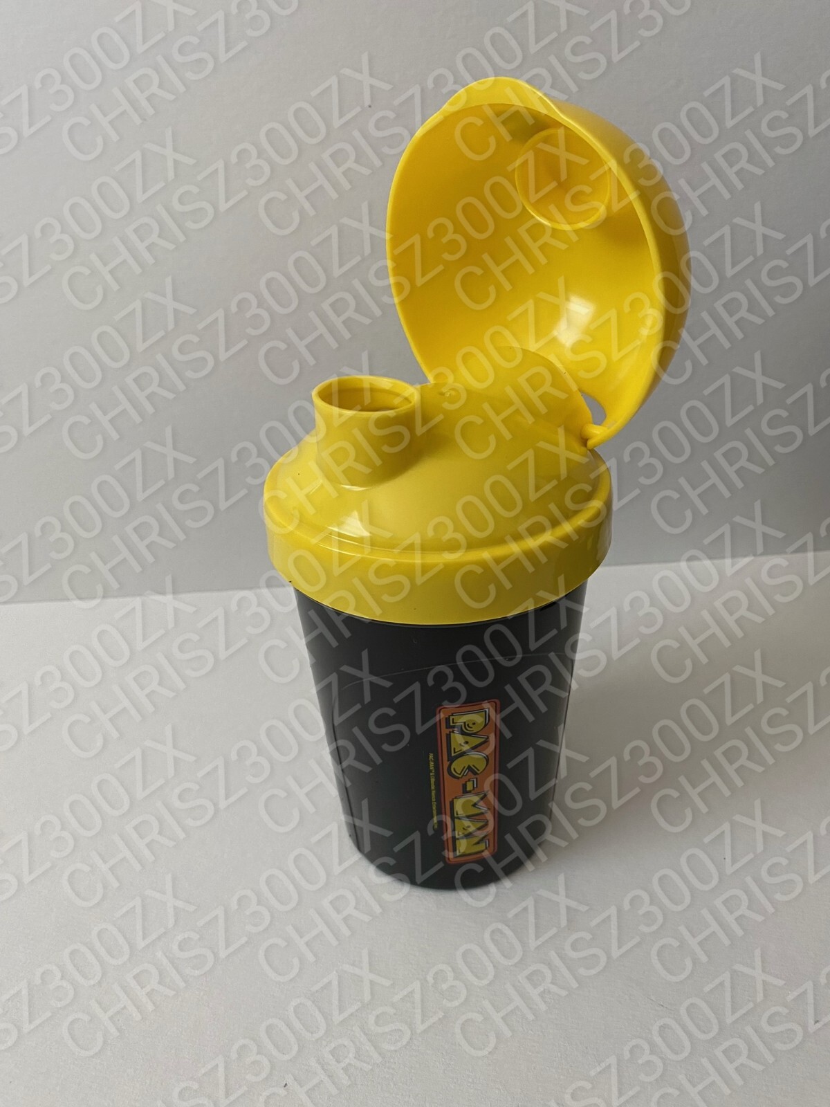 GFUEL Power Pellet Pac-Man Shaker Cup From Collector's Box Mouth Opens ...