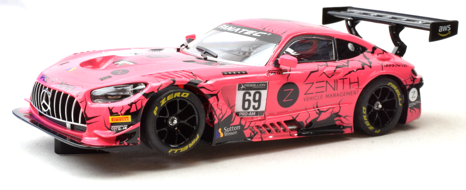 Scalextric "Zenith" Mercedes-AMG GT3 W/ Lights & C8515 Dig Plug 1/32 ...