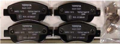 Genuine Toyota Auris Front & Rear Pads 04465-02391 & 04466-02292 | eBay