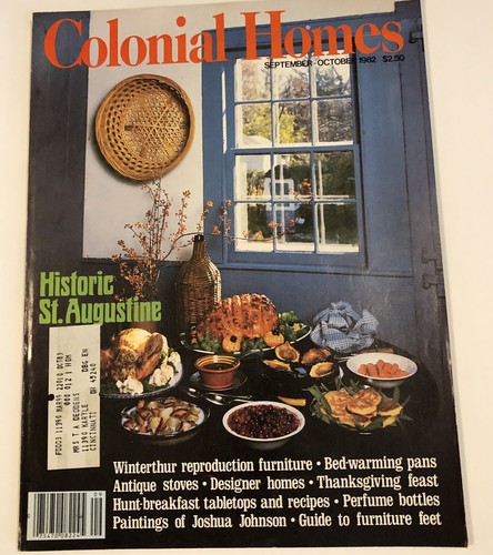Colonial Homes Magazine September-October 1982 | eBay