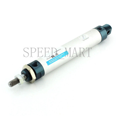 MAL25x75-CA Mini Pneumatic Air Rod Cylinder with 75mm Stroke Inner Dia ...