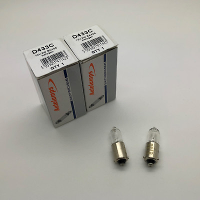 434 H6W Minature Halogen Sidelight Car Light Bulb 433C 12v 6w BAX9s Off ...