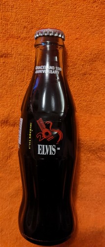 Coca Cola Commemorative Coke Full Bottle Elvis Presley Graceland 15 ...