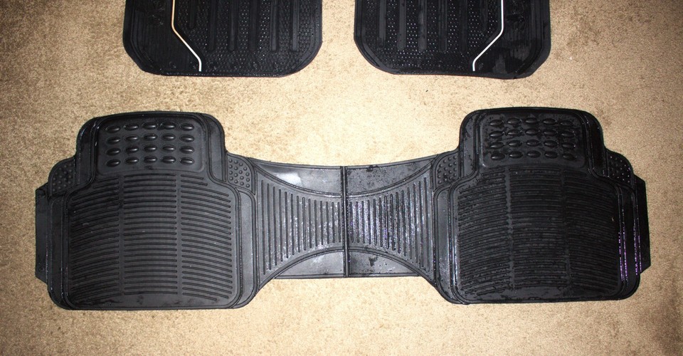 Jeep Black Universal Floor Mat Driver side passenger and rear Cherrokee | eBay
