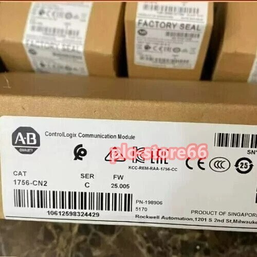 New Factory Sealed AB 1756-CN2 /C Controllogix Communication Module ...
