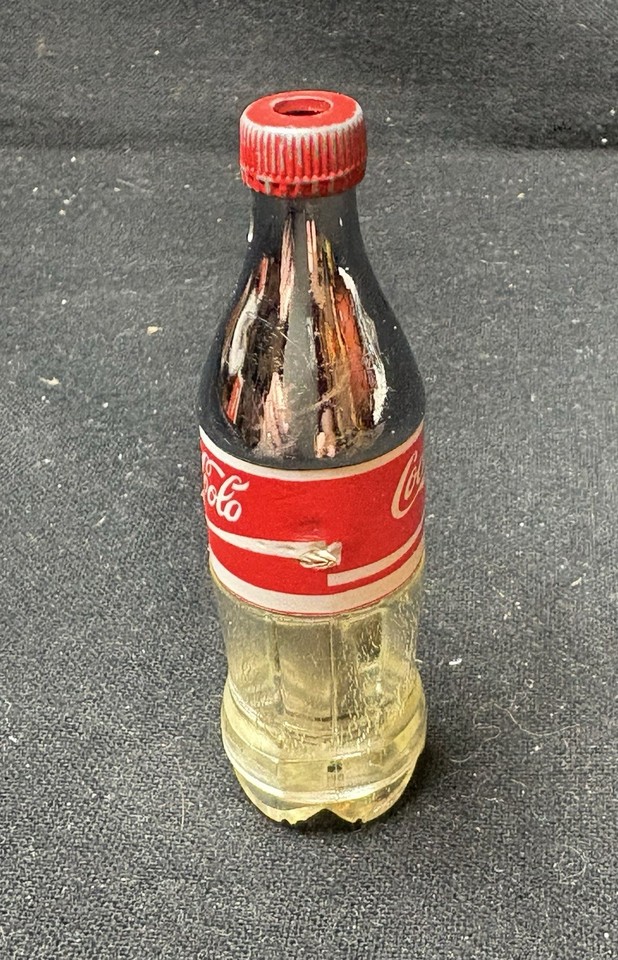 Rare 3" Chrome Top / Glass Bottom Coca Cola Bottle Lighter | eBay UK