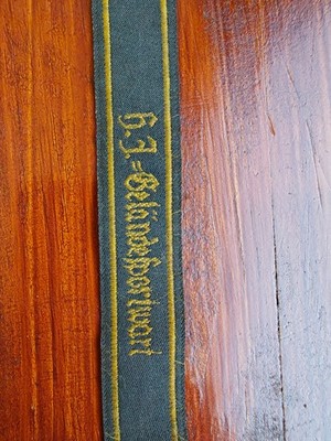 WW2 GERMAN CUFF TITLE BEVO | eBay